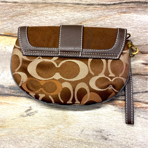 Coach | Bags | Coach Clutch Brown | Poshmark